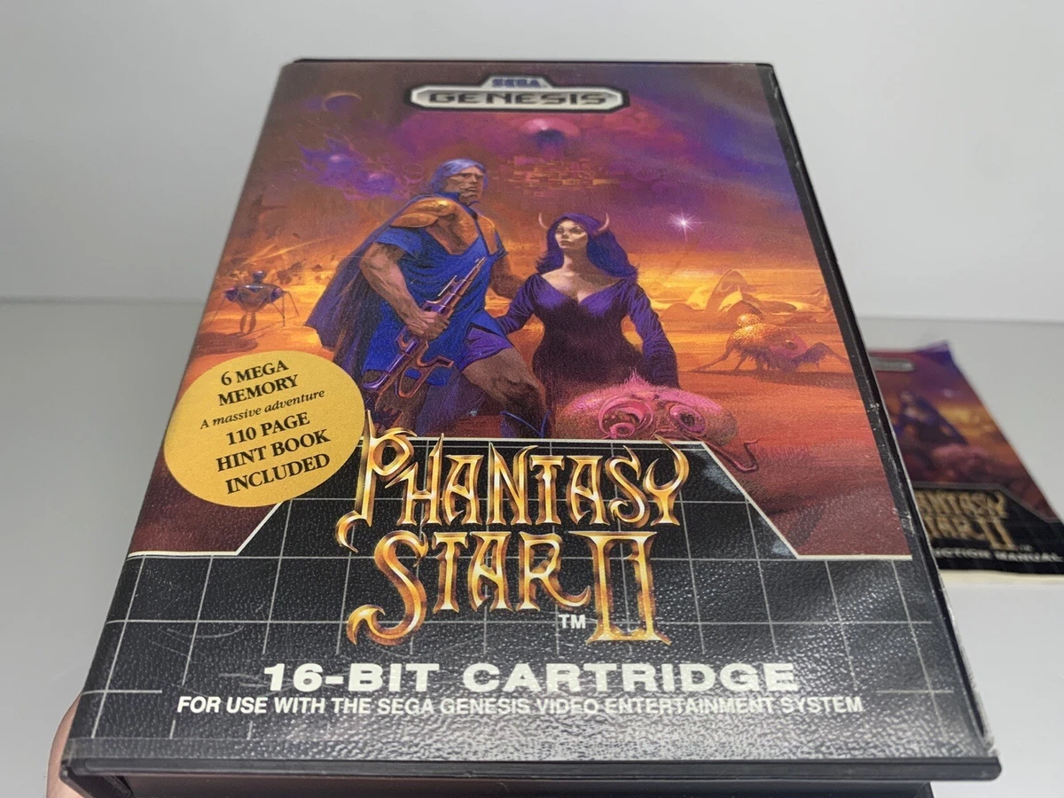 Phantasy Star Ii Box Art
