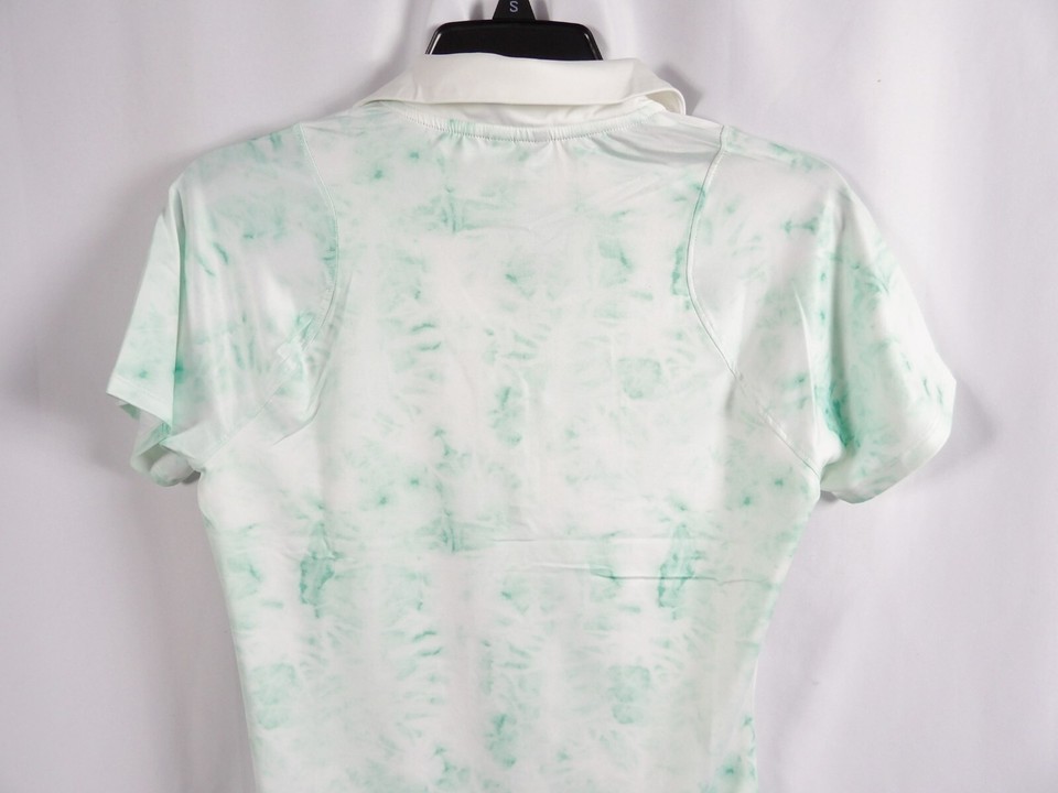 Under Armour Women's Fitted Hear Gear Golf Top Tie Dye Print NWT Size ...