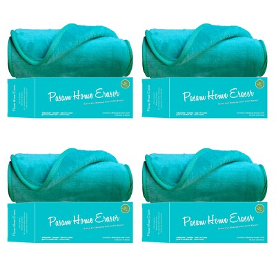 4 The Original Makeup Eraser Cloth Turquase Full Size Cosmetic Towel ...
