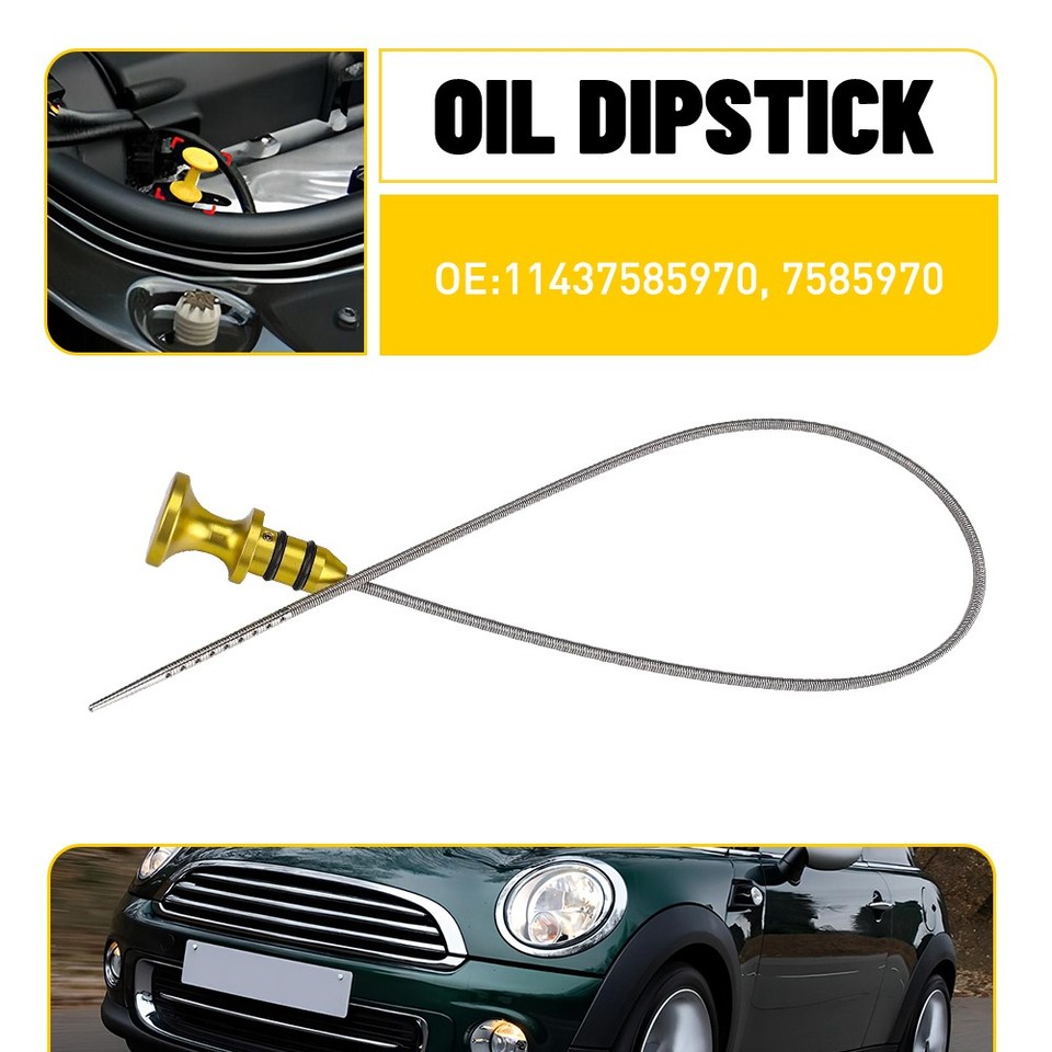 Engine Oil Dipstick Upgraded For 2007-16 MINI Cooper S 1.6L R55 R56 R57 ...