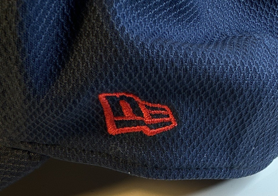 New Era Golf Fly Fishing Stick Figure Hat Cap Blue Embroidered Unique ...