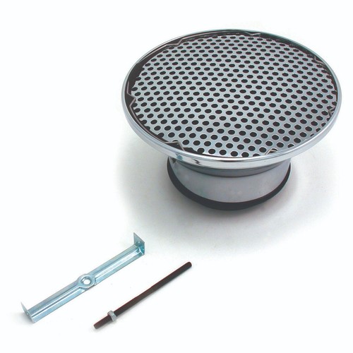 Velocity Stack Air Cleaner Chrome Steel Mesh Holley Edelbrock ...