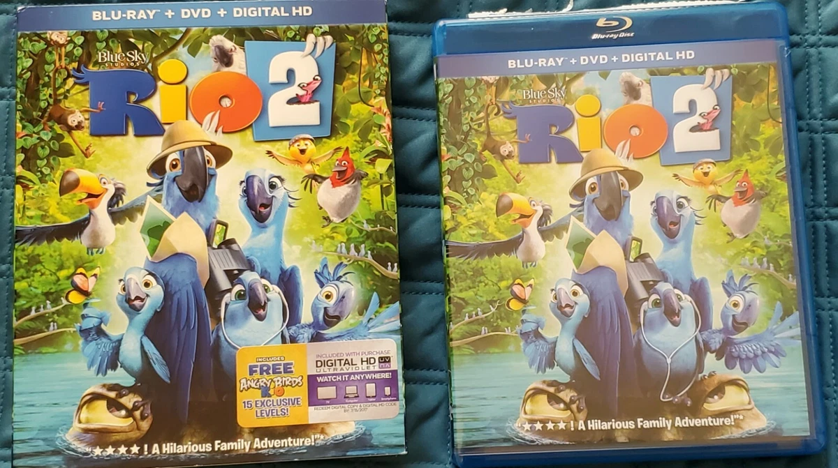 Rio 2 Blu Ray Cover
