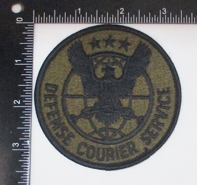 US DEFENSE COURIER SERVICE PATCH Vintage Original | eBay