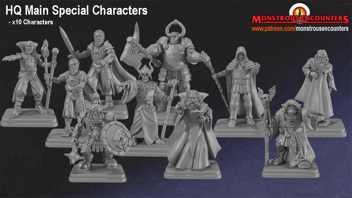 Final Bosses - HeroQuest, Balur, Gulthor, Mentor, Witch Lord, Grak ...