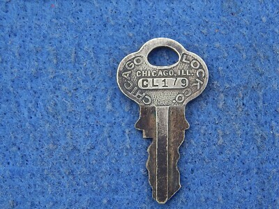 vintage coin op key: Chicago Lock key CL 179 | eBay