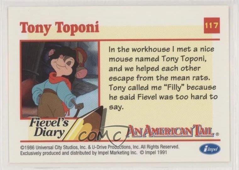 An American Tail Tony And Tanya