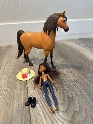 Spirit Horse Figure 2017 DWA LLC Just Play Dreamworks 6" + Doll ...