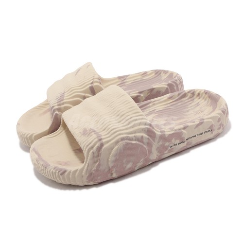 adidas Originals Adilette 22 Sand Strata Beige Men Unisex Slip On ...