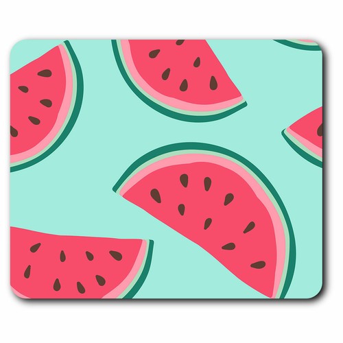 Computer Mouse Mat - Funky Watermelon Healthy Fruit Office Gift #13203 ...