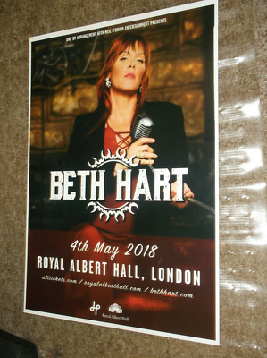 BETH HART CONCERT POSTER ENLARGED REPRODUCTION PRINT 13"BY19" | eBay