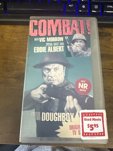 Combat! Episode 2: Doughboy (VHS, CUTBOX) Vic Morrow, Eddie Albert | eBay