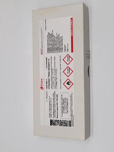 (Lot of 10)Fluka 34828-40ML HYDRANAL Water Standard 1.0 Ampoules, Open ...