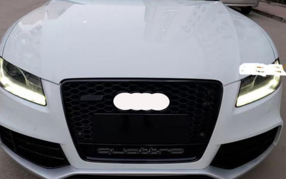 For 2008 2009 2010 2011 2012 Audi A5 S5 RS5 Front bumper MESH Grille grill | eBay