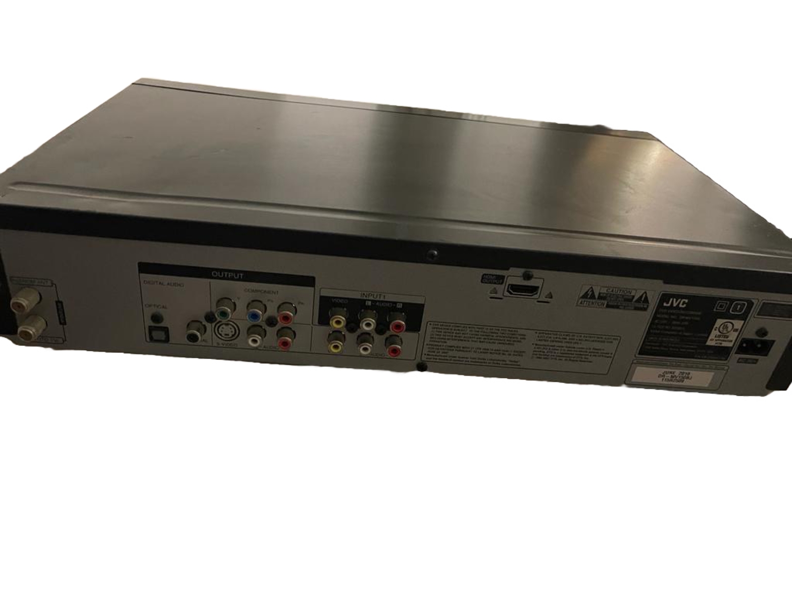 JVC DR-MV150B DVD VHS Recorder Digital Combo Player + No Remote + HDMI ...
