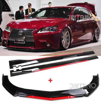 For Lexus RC350 RC350 F Car Front Bumper Lip Splitter Spoiler Kit ...