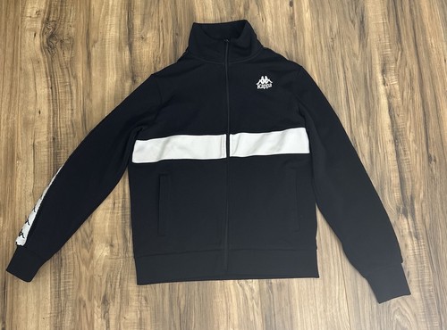 Kappa Full Zip Jacket Womens Size Small Black | eBay