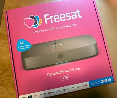 Freesat Recordable 4K TV Box 2TB - Brand New in Box Sealed | eBay UK