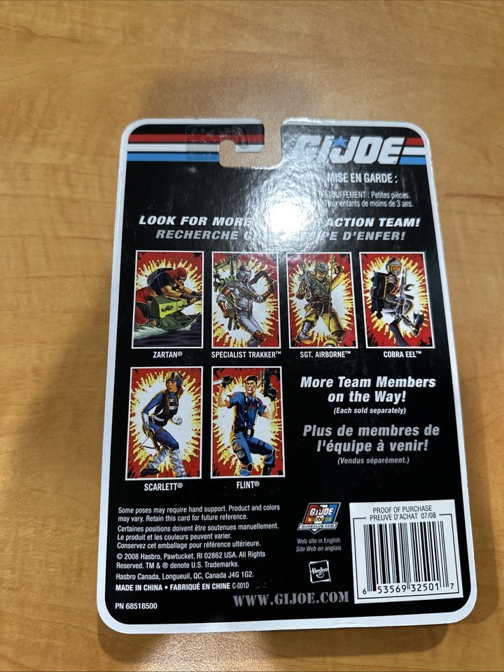 GI Joe Cobra BAT B.A.T. 2008 MOC 25TH Canadian Factory Sealed Action ...