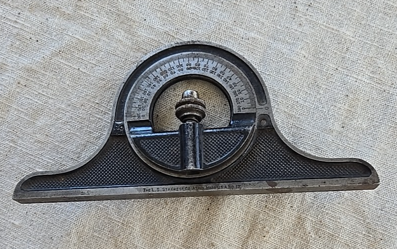 Starrett No. 12 Protractor Head for Combination Squares & Protractors ...