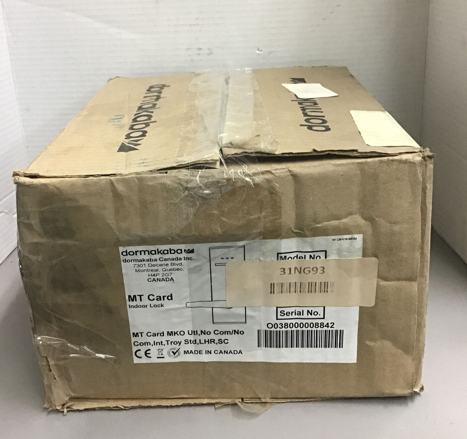 SAFLOK Dormakaba MT CARD Indoor Lock 31NG93 (m1) | eBay