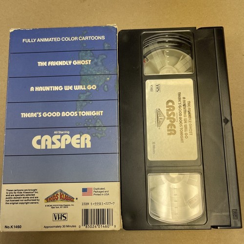 Casper (VHS, 1995) Kids Klassics | eBay