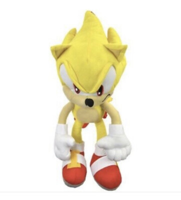 Sonic The Hedgehog -Tails - 18" Yellow Backpack Plush Doll Stuffed | eBay