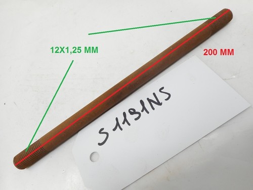 12x200MM Steel Threaded Prison Step 1.25 Three Piece Pack | eBay