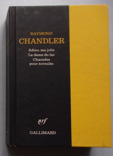 Raymond Chandler ..Collection Noire chez Gallimard-3 Titres TBE | eBay