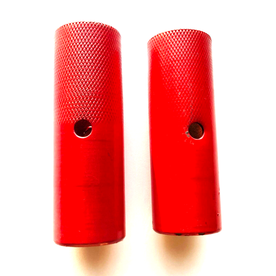 Bmx Bike Pegs 2 Red Pre-Owned Replacement Parts | eBay