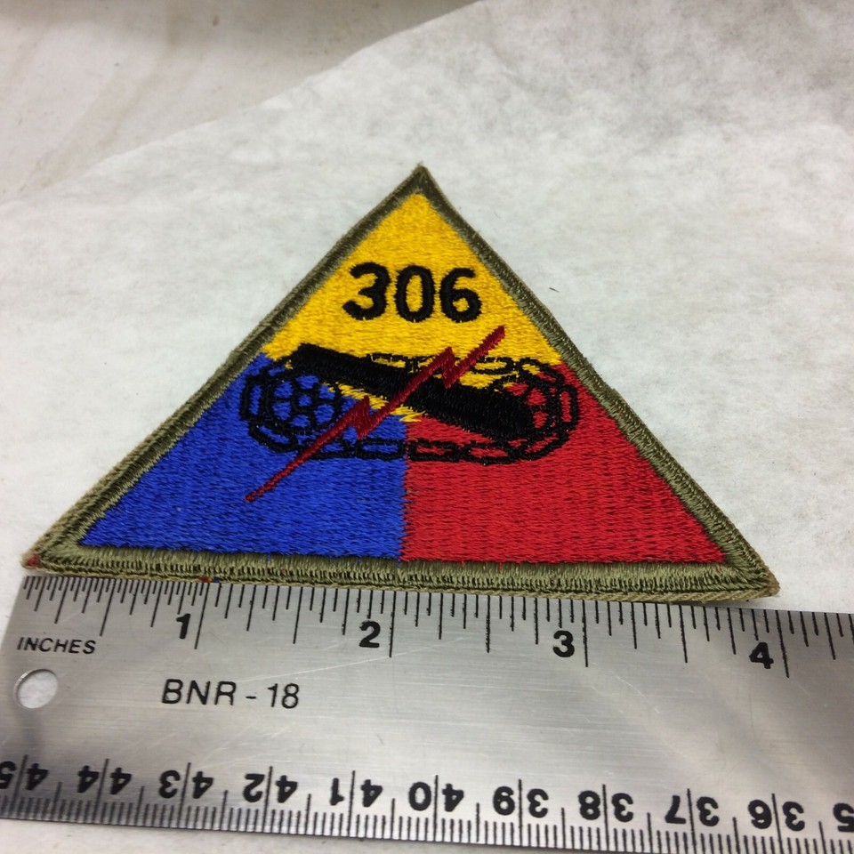 Vintage Military Patch US Army Armored Division 306th | eBay
