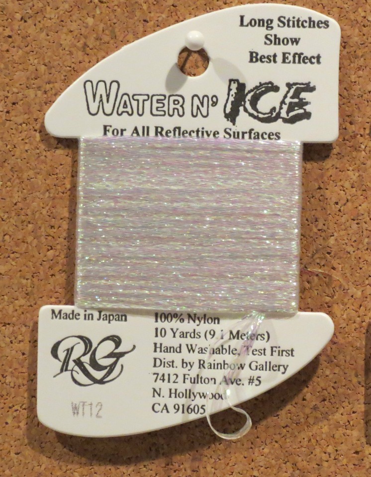 Rainbow Gallery Water N' Ice Translucent Fiber Thread Needlepoint | eBay