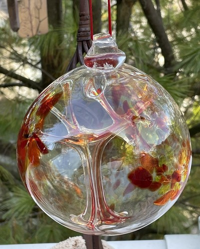 Kitras Tree of Enchantment Glass Orb Globe Sun Catcher Ball 6" MWT | eBay