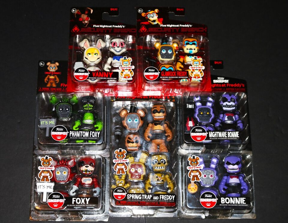 FUNKO Five Nights at Freddy's: 150+ FNAF figures, SNAPS & more (25 ...
