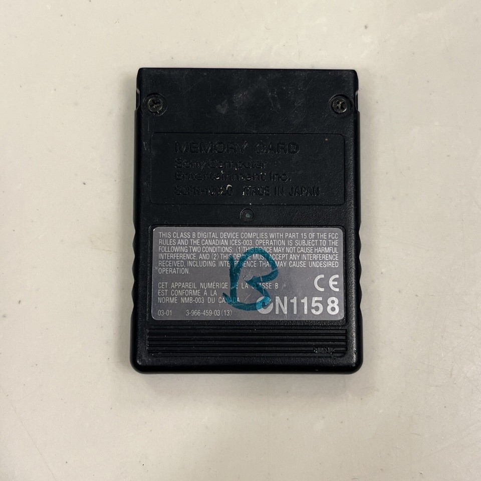 Official OEM Sony Playstation 2 PS2 8MB Magicgate Memory Card SCPH ...