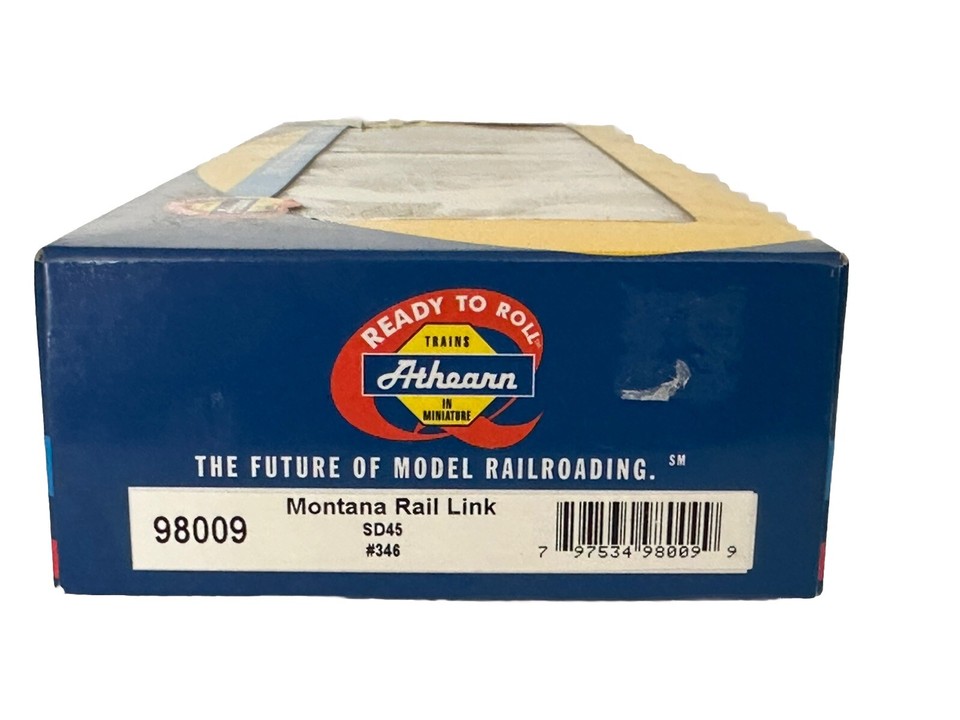 Athearn 98009 HO Scale SD45 Locomotive Montana Rail Link #346 | eBay