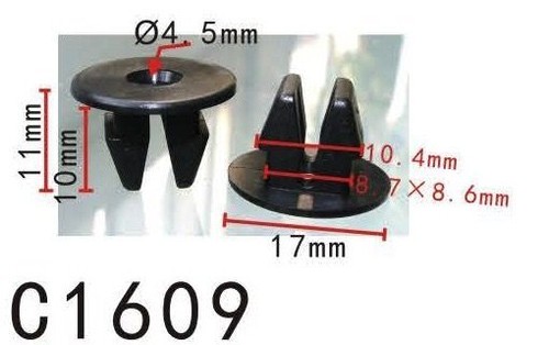 20pcs Fit TOYOTA Exterior-Protector Grommet 9018906211 - Autobahn88 | eBay