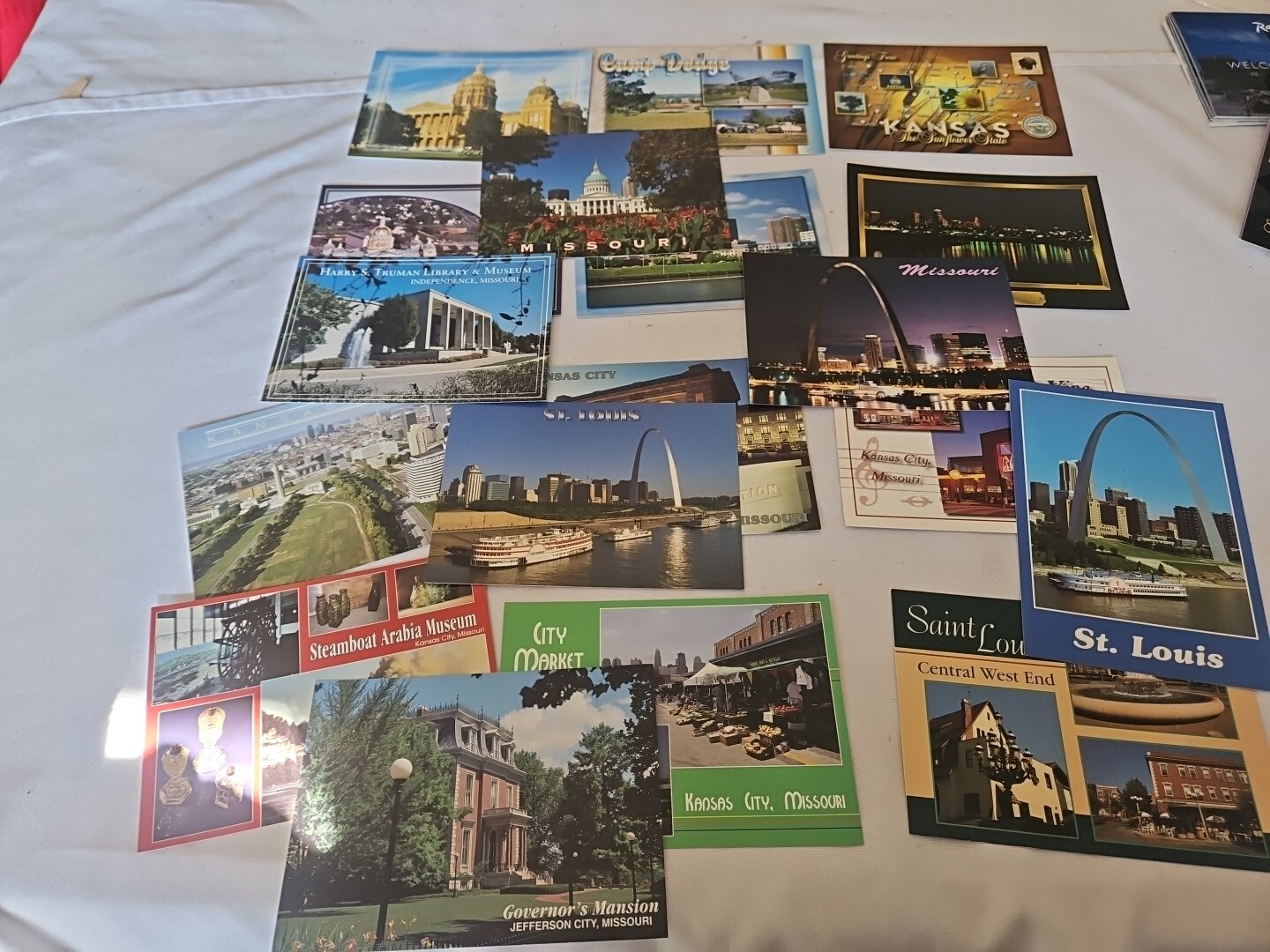 Collector's Missouri State Postcards, Cities & Landmarks, Lot Of 18 ...