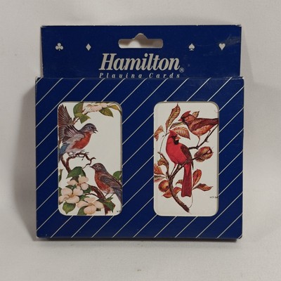 Birds Double Deck Playing Cards Cardinal Eastern Bluebird WD Gaither ...