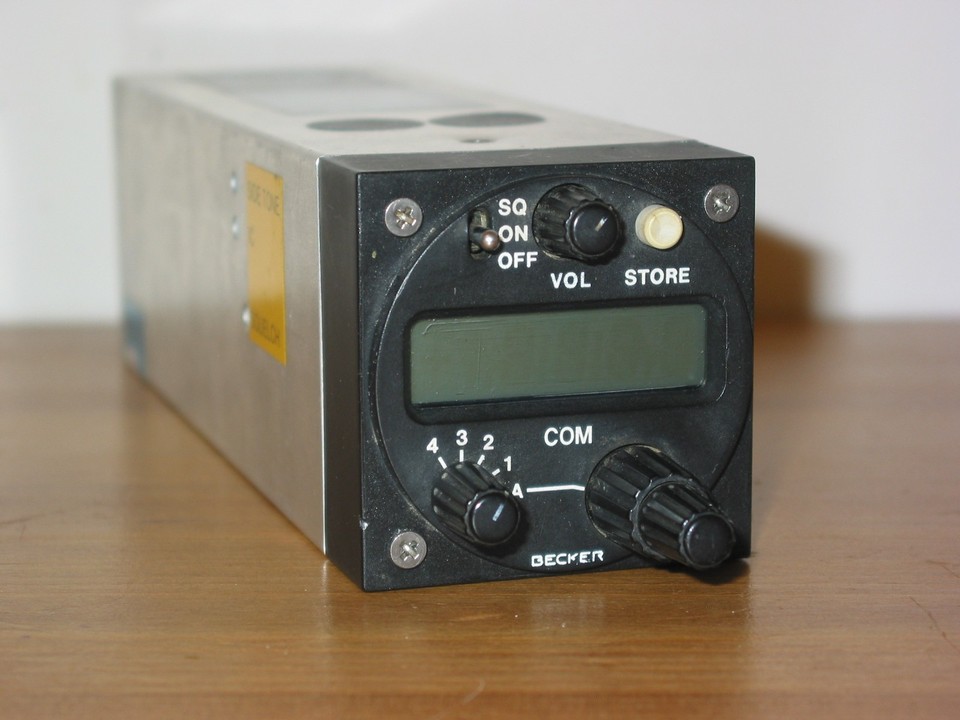 BECKER AR-3201 VHF COM RADIO NICE AR 3201 TRANSCEIVER ATR500 AR4201 ...
