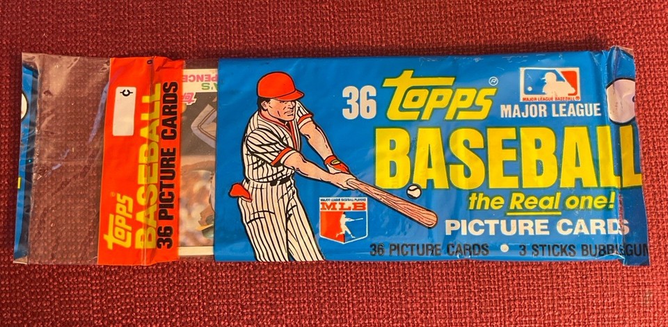 1982 TOPPS BASEBALL - RACK PACK - MAY FIND CAL RIPKEN JR ROOKIE CARD ...