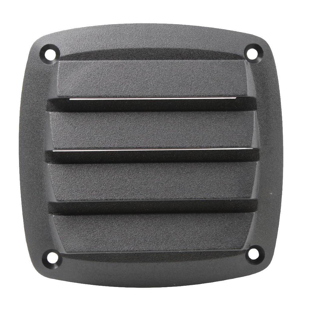 Marine Louvered Vents 4 Inch Hose Plastic Hull Air Vent Boat - Black ...