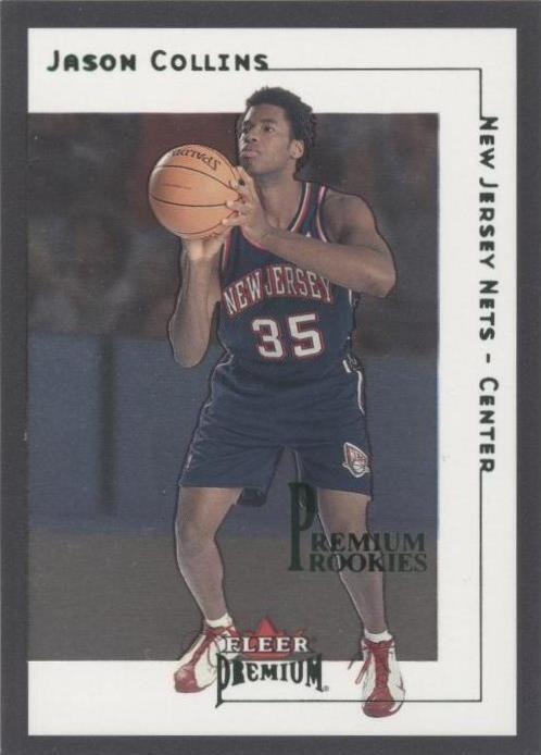 2001-02 Fleer Premium - Premium Rookies Jason Collins #182 /1500 (RC ...