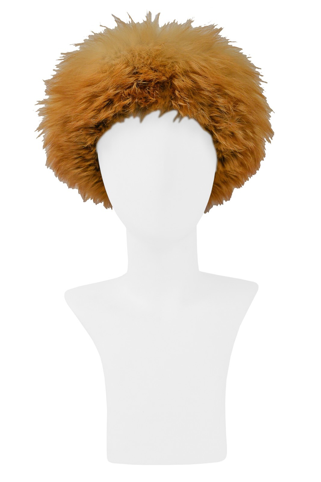 VINTAGE YVES SAINT LAURENT YSL RED FOX FUR & BROWN VE… - Gem