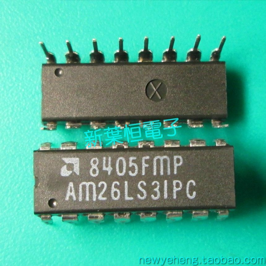 5PCS AM26LS31PC DIP Quad Line Driver with NAND Enabled Three-State ...