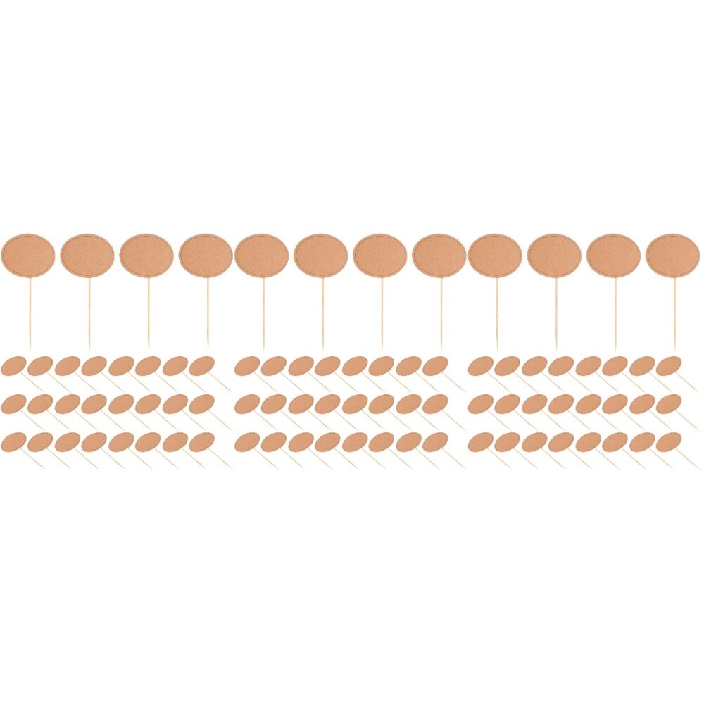 72 PCs Food Label Picks Käsemarkierungen Buffet Etiketten Food Tags ...