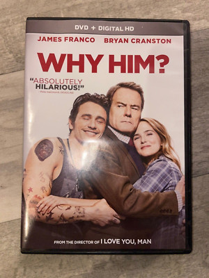 DVD Why Him? James Franco Bruan Cranston Megan Mullally Zoey Deutch ...