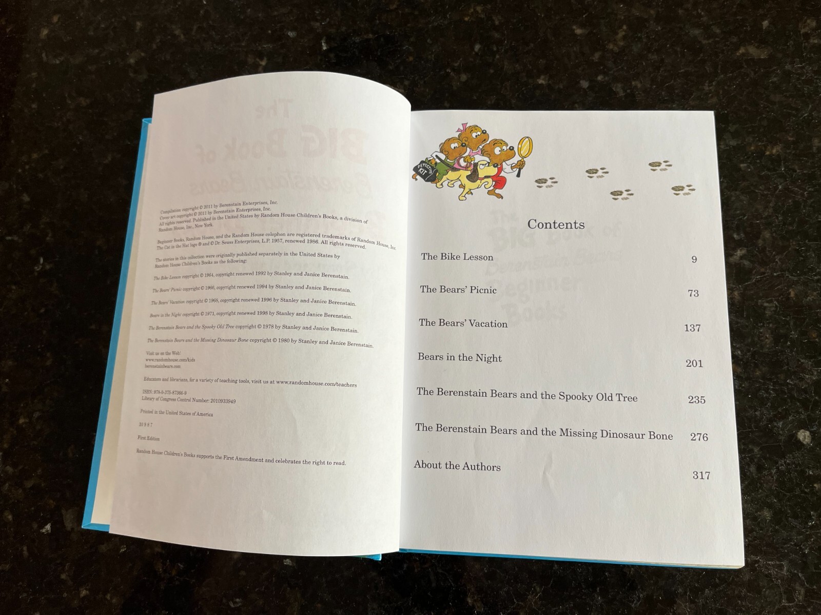 The BIG Book of Berenstain Bears Beginner Books hardcover 6 Childrens ...