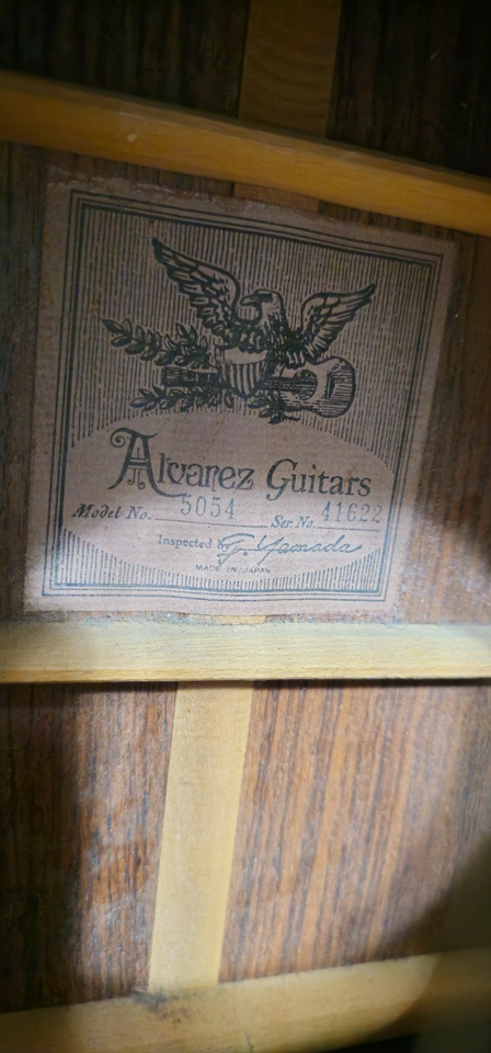 Alvarez 5054 12 String Acoustic Guitar MIJ SLM | eBay