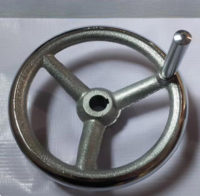 Lathe Bakelite Three-wheel Handwheel Cast Iron Chrome Metal Handwheel ...